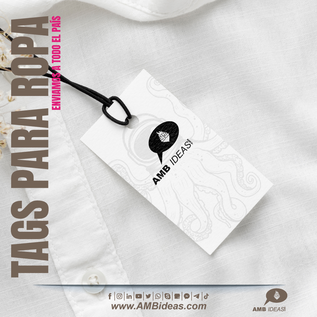 Etiquetas para ropa | Amb Ideas - Boutique creativa y publicitaria